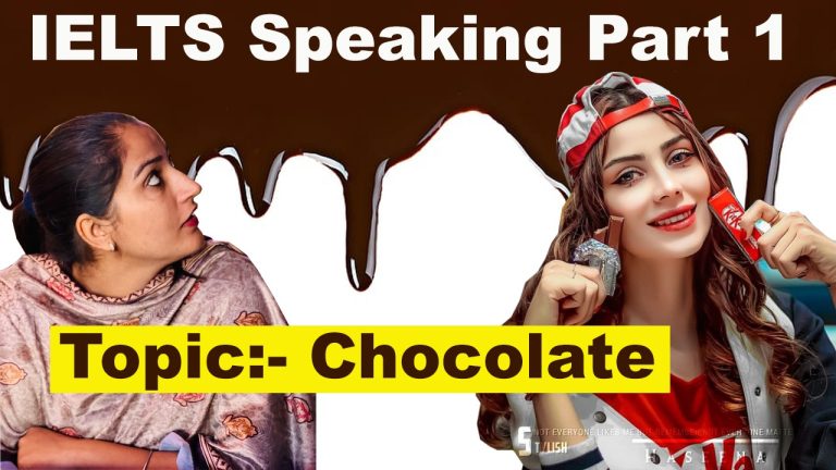 Speaking Part 1 Topic Chocolate – English With Roop